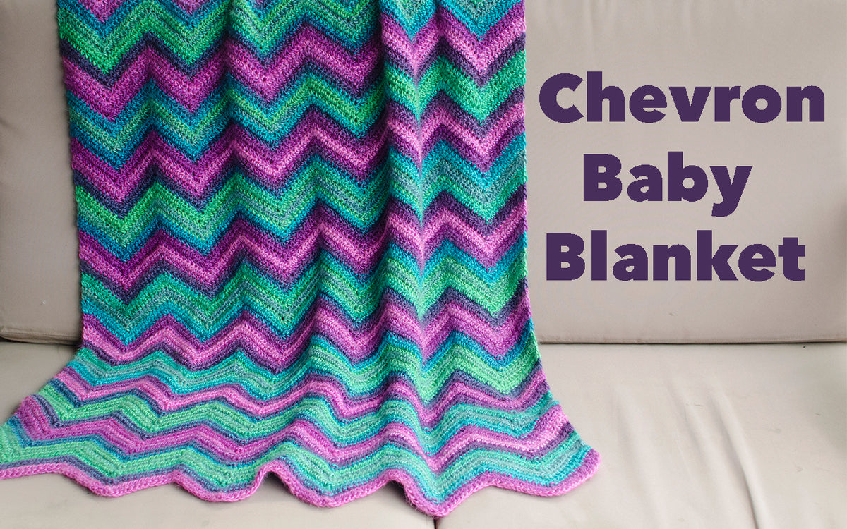 Chevron Baby Blanket, FREE PATTERN – illjay